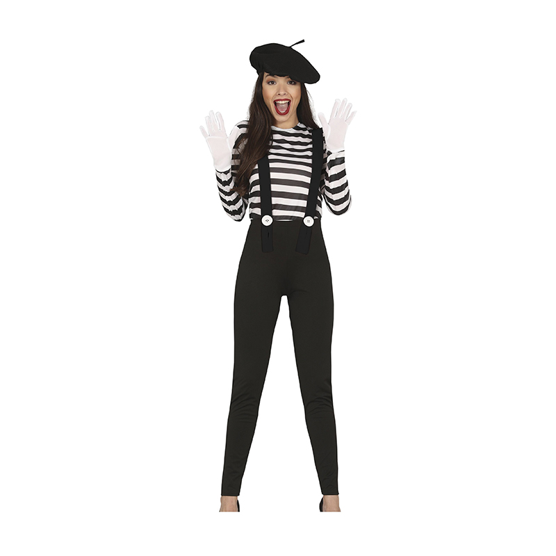 Disfraz de Mimo para mujer - Disfraces No solo fiesta